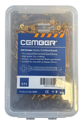 No More Ply Fibre Cement Floorboard Screws 50mm (Box of 250 ...